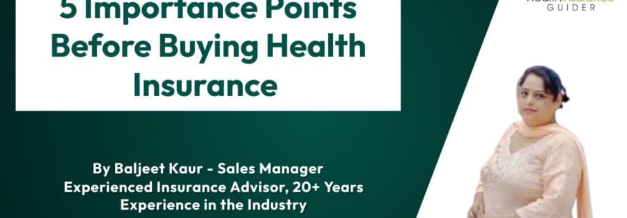 5 Important Points You Should Know Before Buying Health Insurance ...